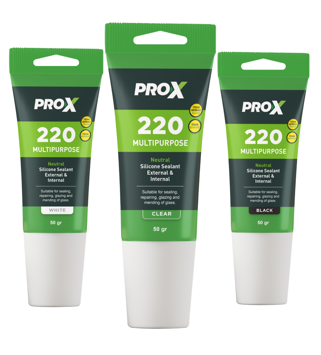 PRO-X-220 MULTIPURPOSE NEUTRAL SILICONE SEALANT – Pro-X 207